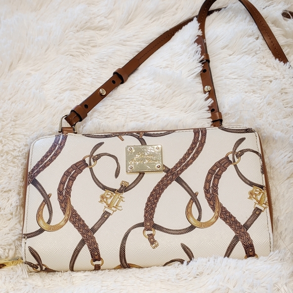 Ralph Lauren | Bags | Lauren Ralph Lauren Caldwell Rll Crossbody Wallet ...